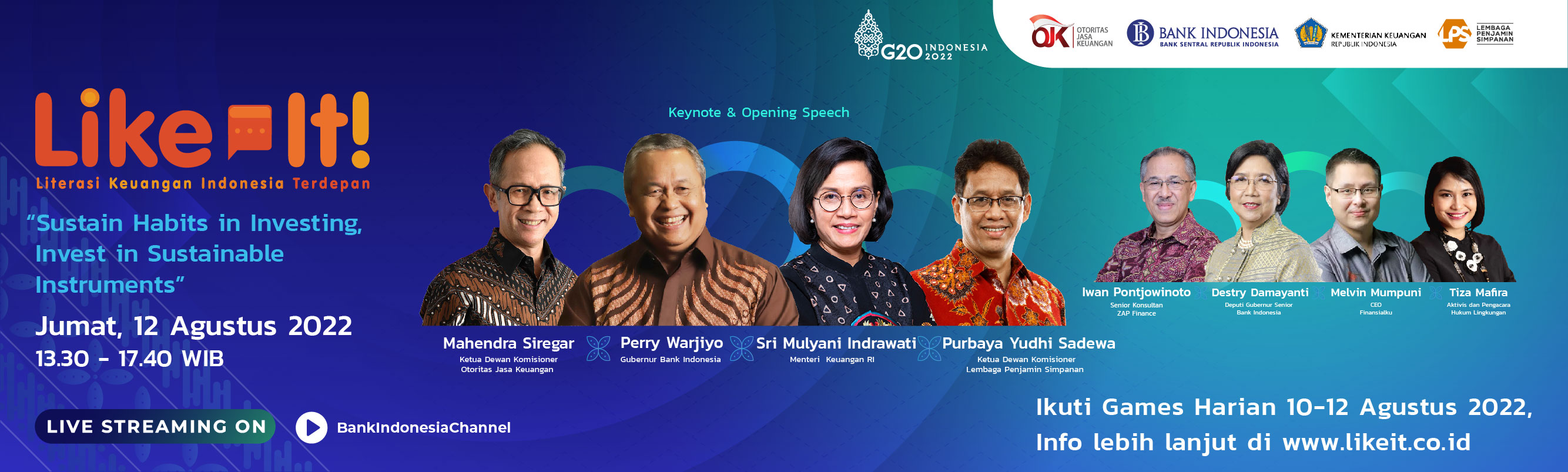 Literasi Keuangan Indonesia Terdepan Like It